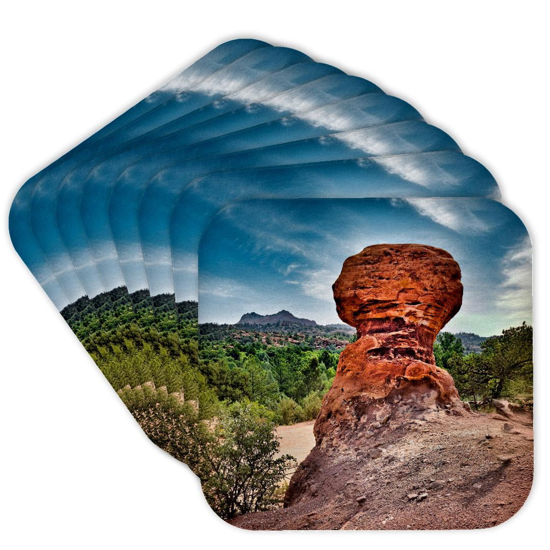3drose, Hoodoo in Garden of the Gods Park, Set of 8 Coasters - Cork ...