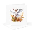 3drose, I Am Forgiven. a Cross, Autumnal Leaves, a Dove. Christian Gift ...