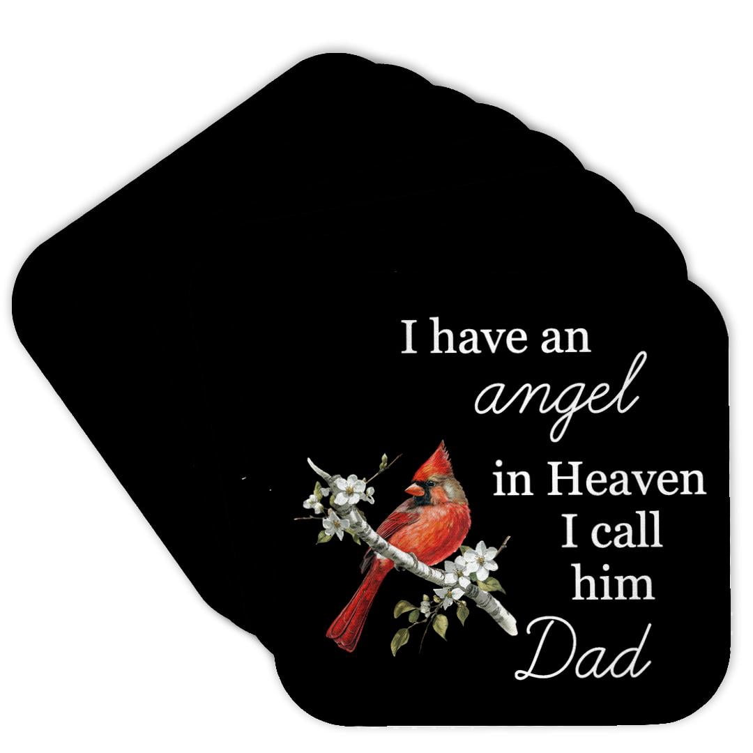 3drose, I Have an Angel in Heaven Called Dad Quote with Cardinal on ...