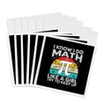 3drose, I Know I Do Math like a Girl, Try to Keep Up, Pi Day Gift for a ...