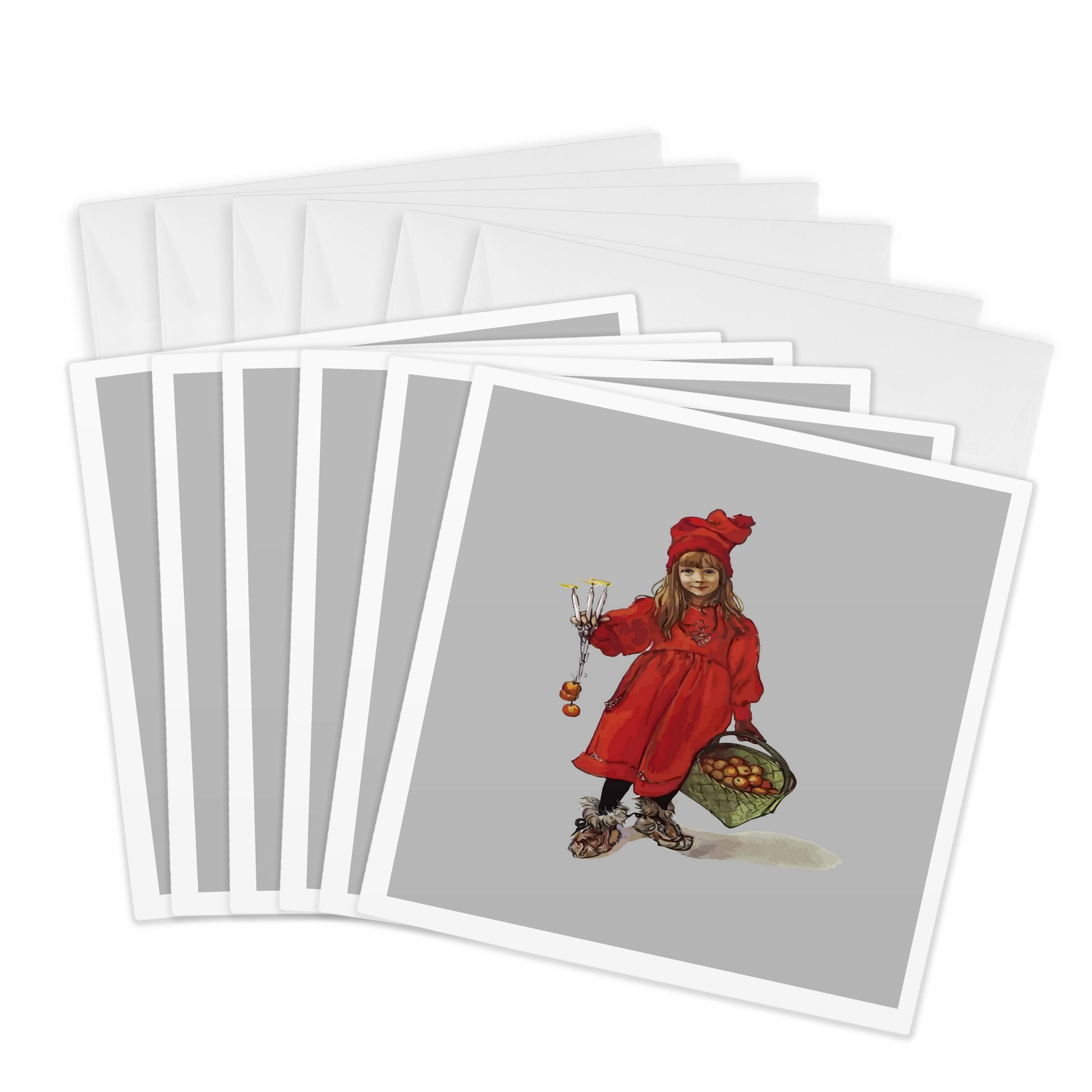 3drose, Iduna and the Magic Apples Pagan Norse Christmas, 6 Greeting ...