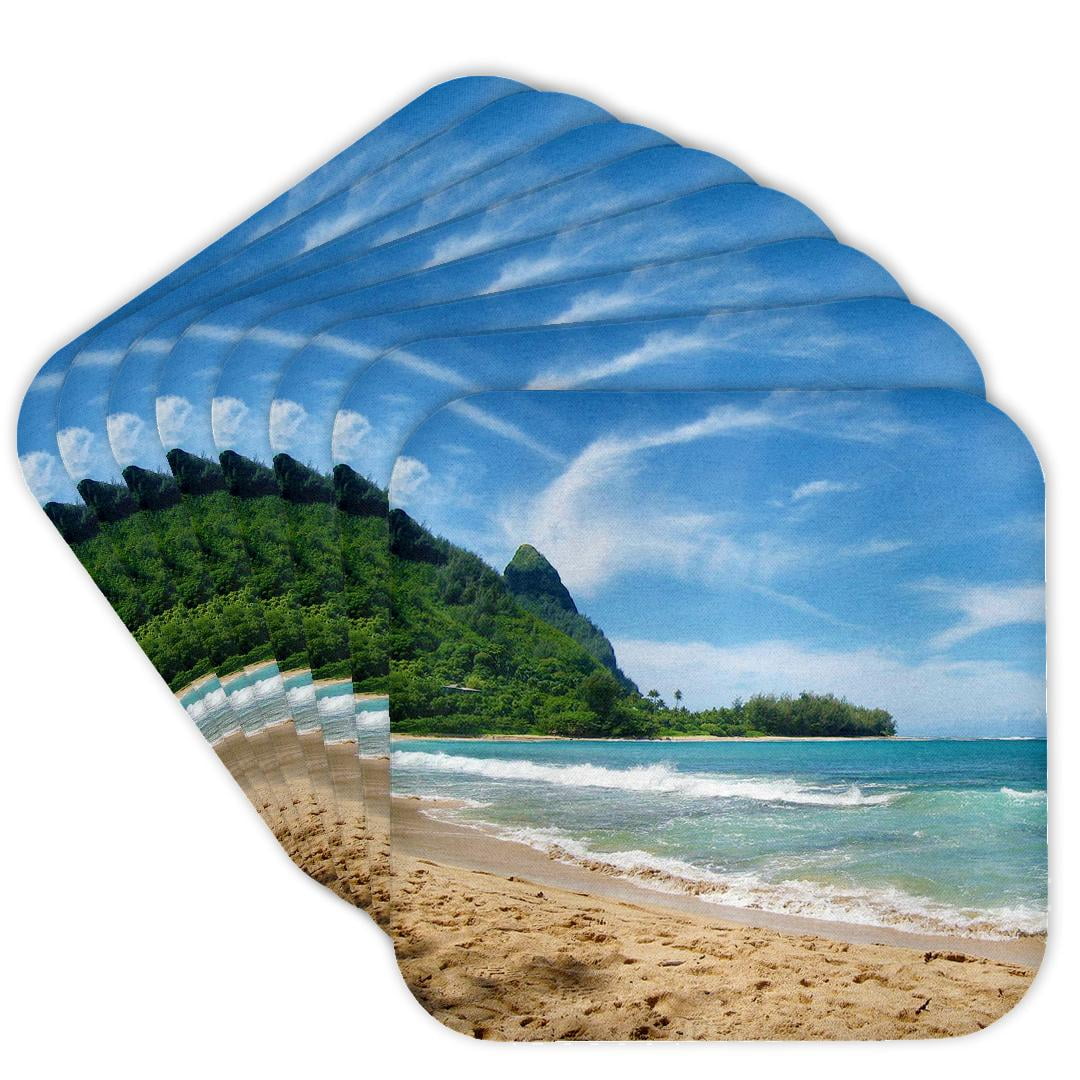 3drose, Image of Blue Ocean - Hawaii - Tropical Photography, Set of 8 ...