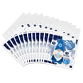 3drose, Image of Funny Elf Says Happy Hanukkah with Gift in Blue and ...