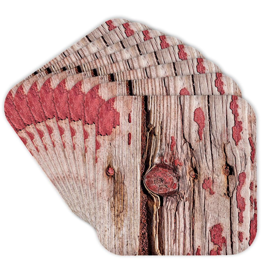 3drose, Image of Grunge Weathered Wood Texture, Round Knot, Vertical ...