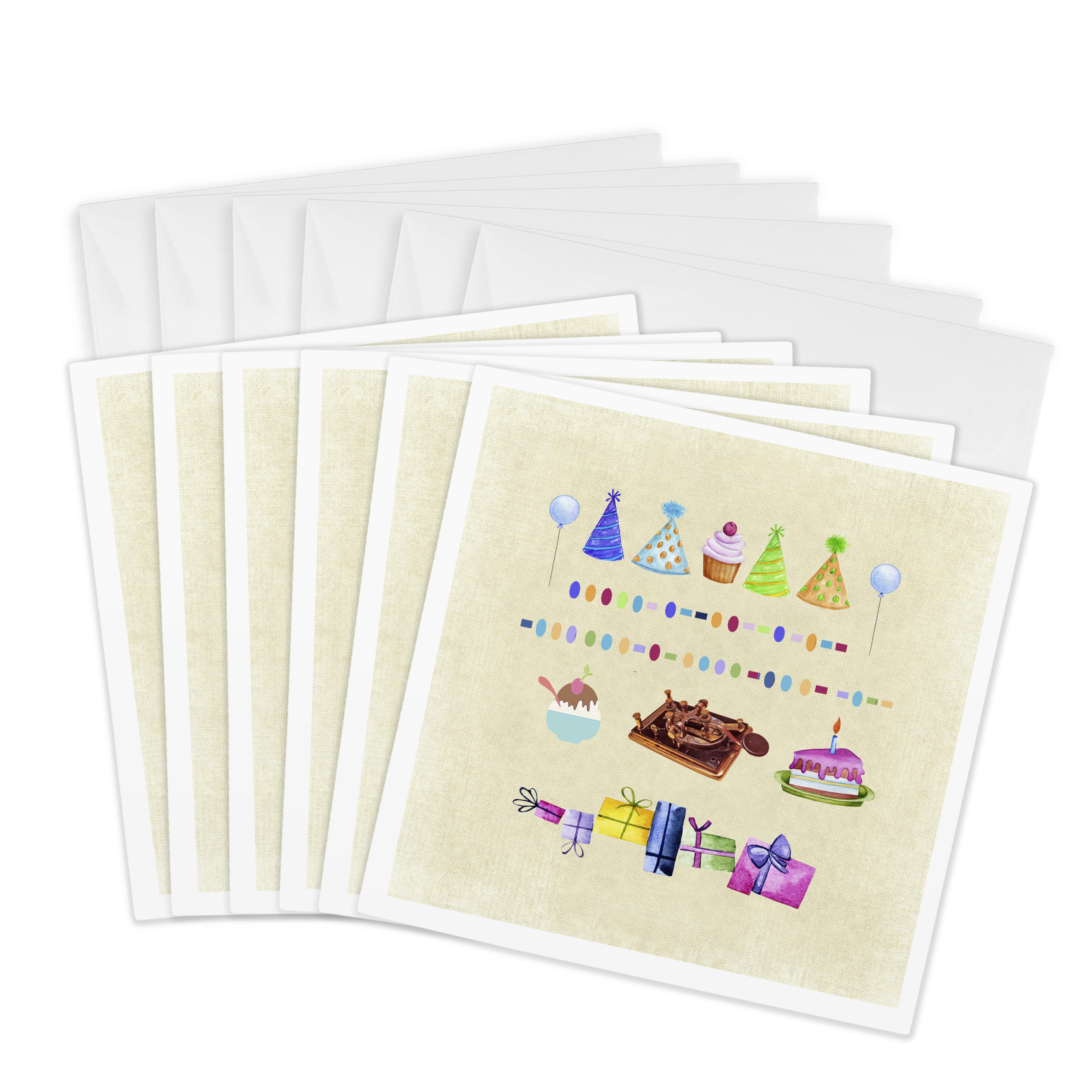 3drose, Image of Morse Code Birthday, Telegraph, Cake, Hats, Balloons ...