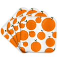 3drose, Image of Oranges, Set of 4 Coasters - Cork - Walmart.com