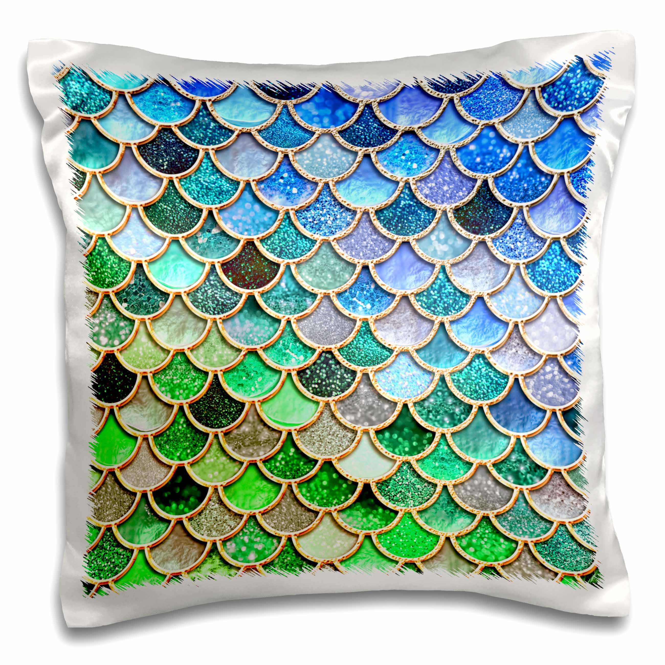 3drose, Image of Sparkling Green Blue Luxury Elegant Mermaid Scales ...