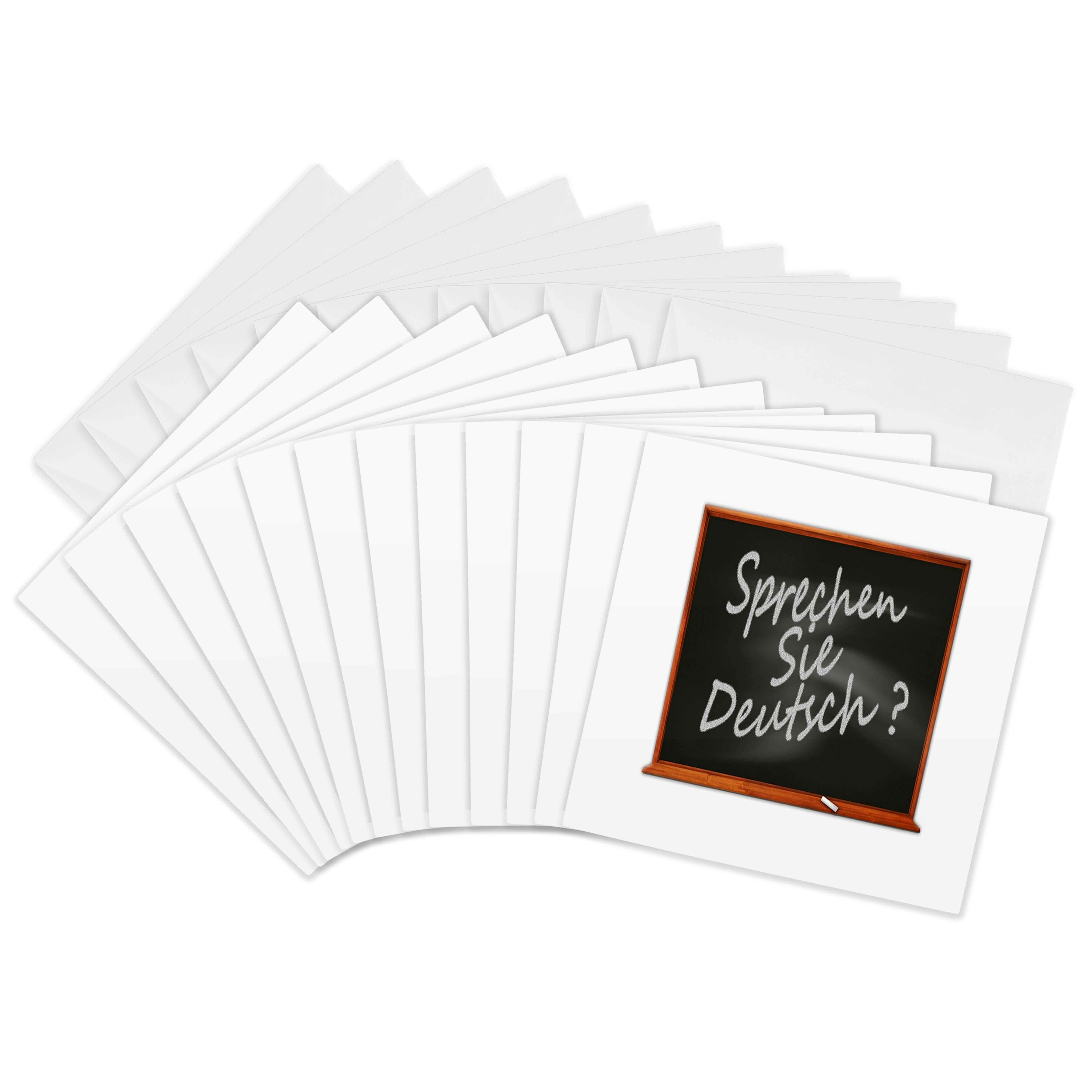 3drose, Image of Words in German Asks If You Speak German on Board, 12 ...