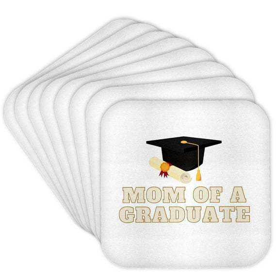 3drose, Image of the Words Mom of a Graduate with Graduation Cap and ...