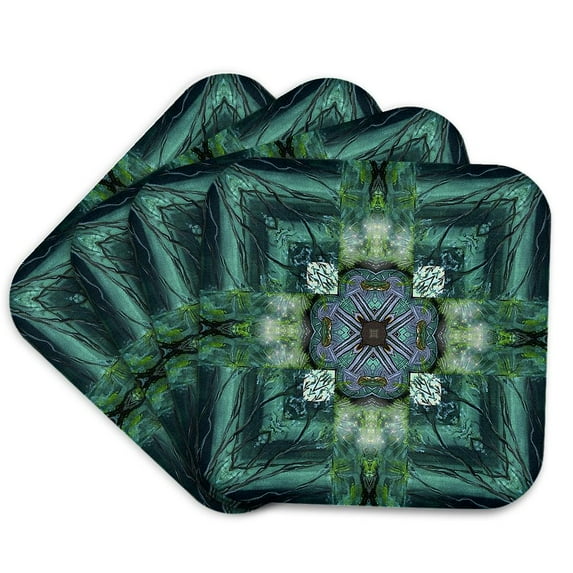 3drose, Irish Earth Cross, Set of 4 Coasters - Soft - Walmart.com