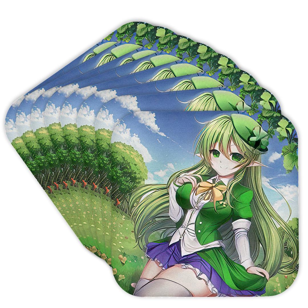 3drose, Irish Elf Girl, the Goddess of Good Luck in the Fantasy Garden ...
