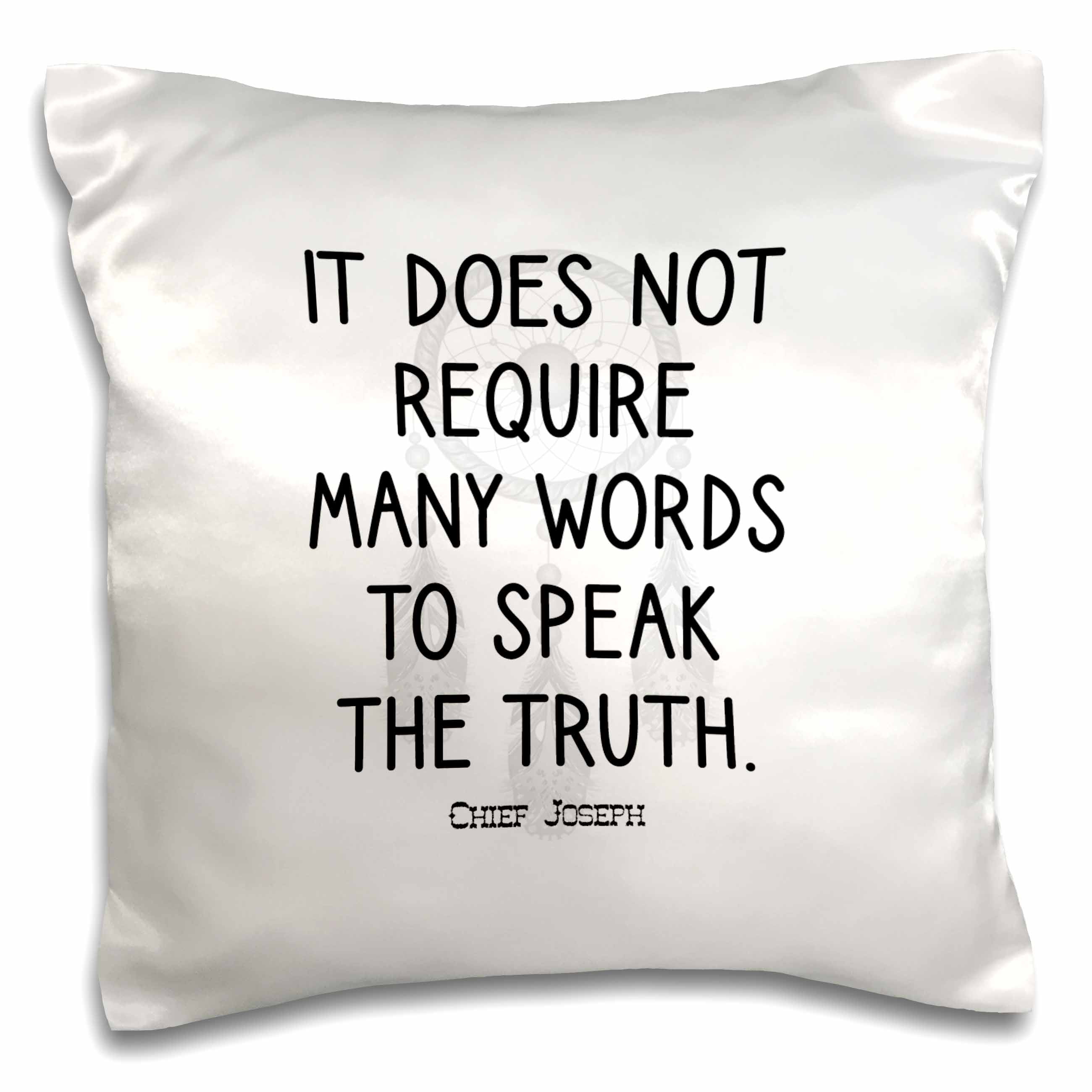 3drose, It Does Not Require Many Words... Chief Joseph Quote Text Art ...