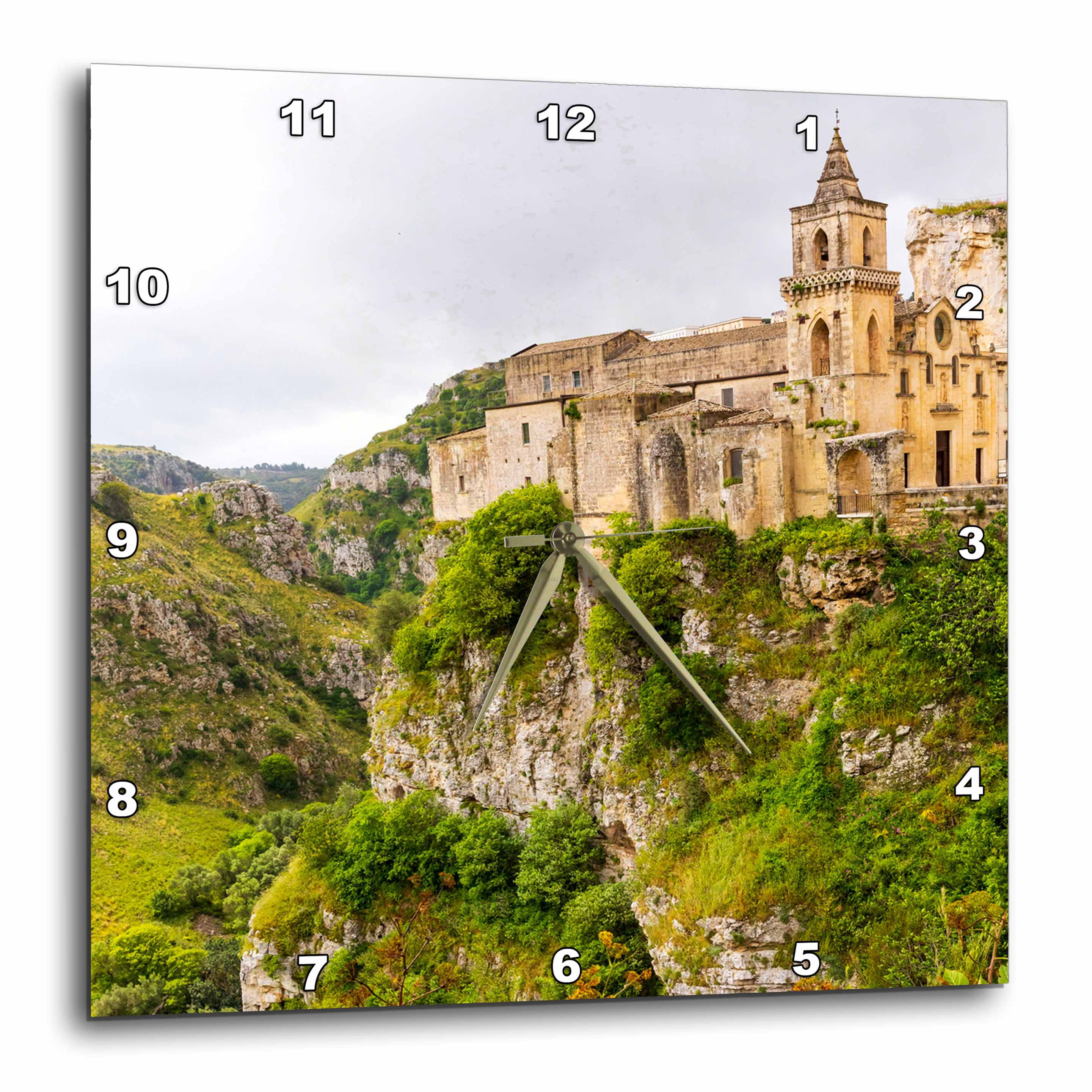 3drose, Italy, Matera. Ravine of Torrente Gravina and Chiesa Di San ...