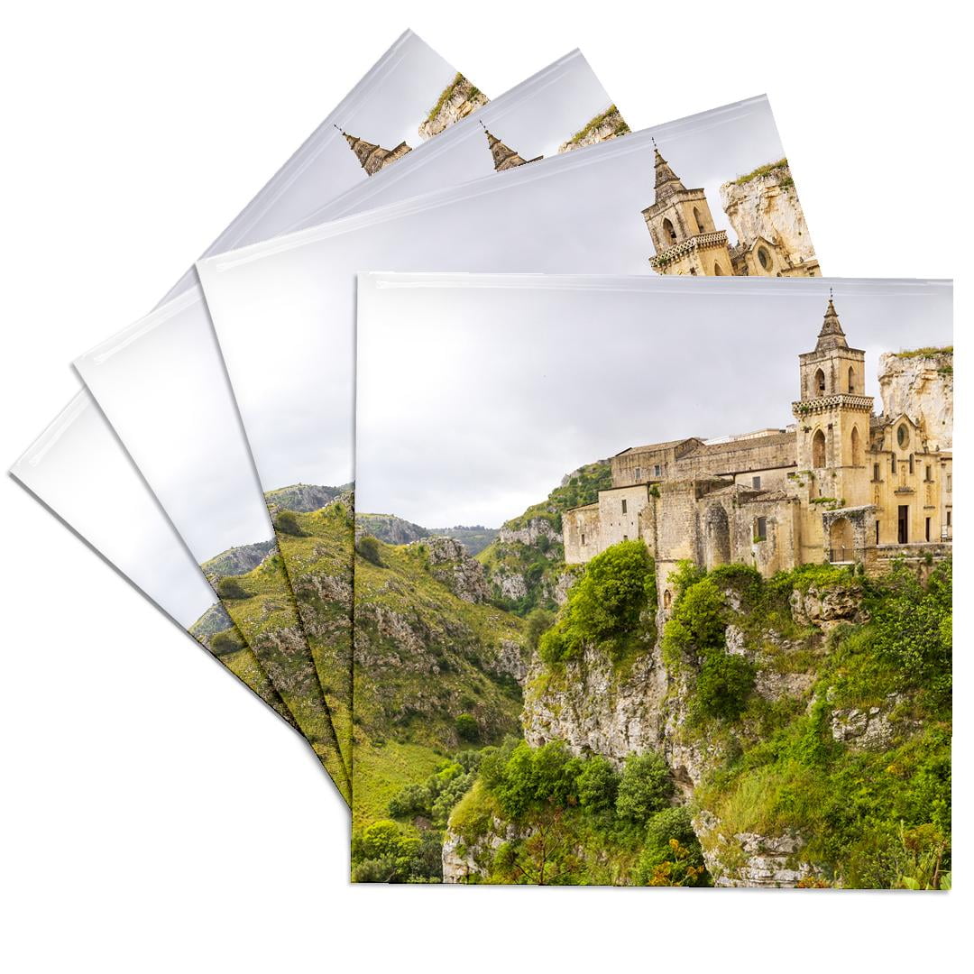 3drose, Italy, Matera. Ravine of Torrente Gravina and Chiesa Di San ...