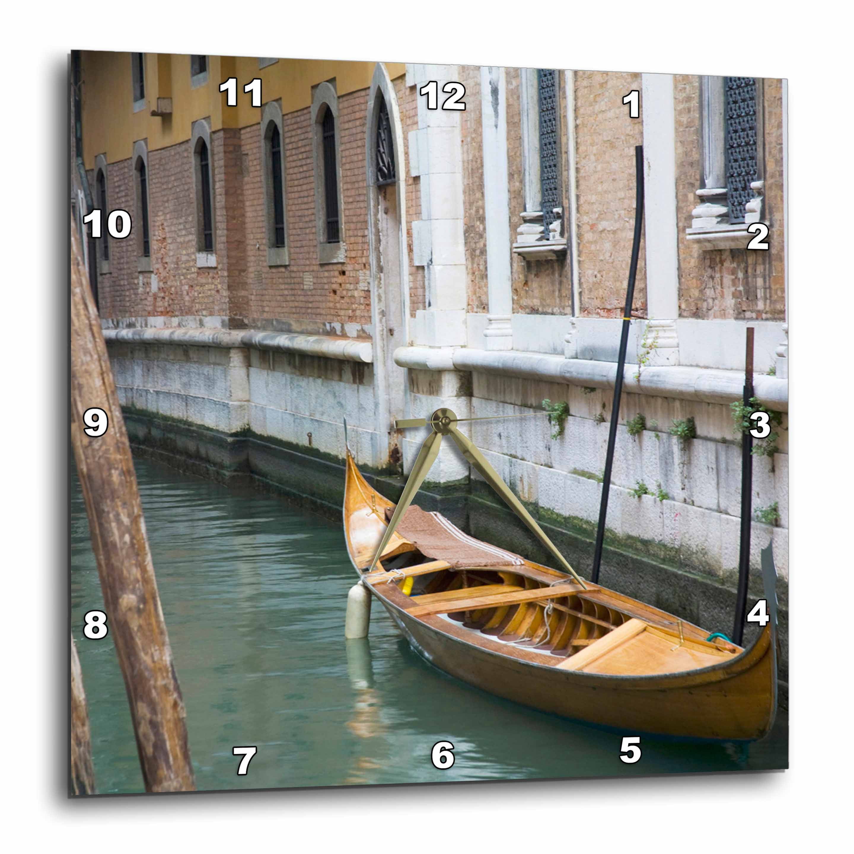 3drose, Italy, Venice, Wooden Gondola, Canal - Eu16 Teg0225 - Terry ...