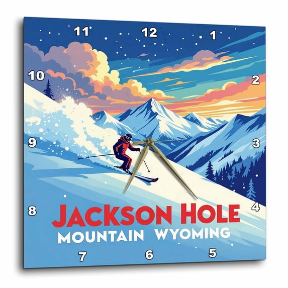 3drose, Jackson Hole Mountain, Wyoming. Skiing in America. Art for Men ...