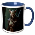 3drose, Japanese Dragon. Ai Generated., 15oz Two-tone Blue Mug ...