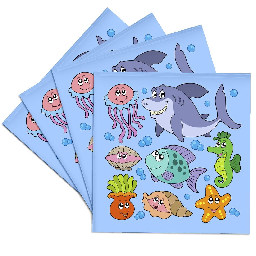 3drose, Jellyfish, Shark, Shellfish, Fish, Seahorse and Starfish ...