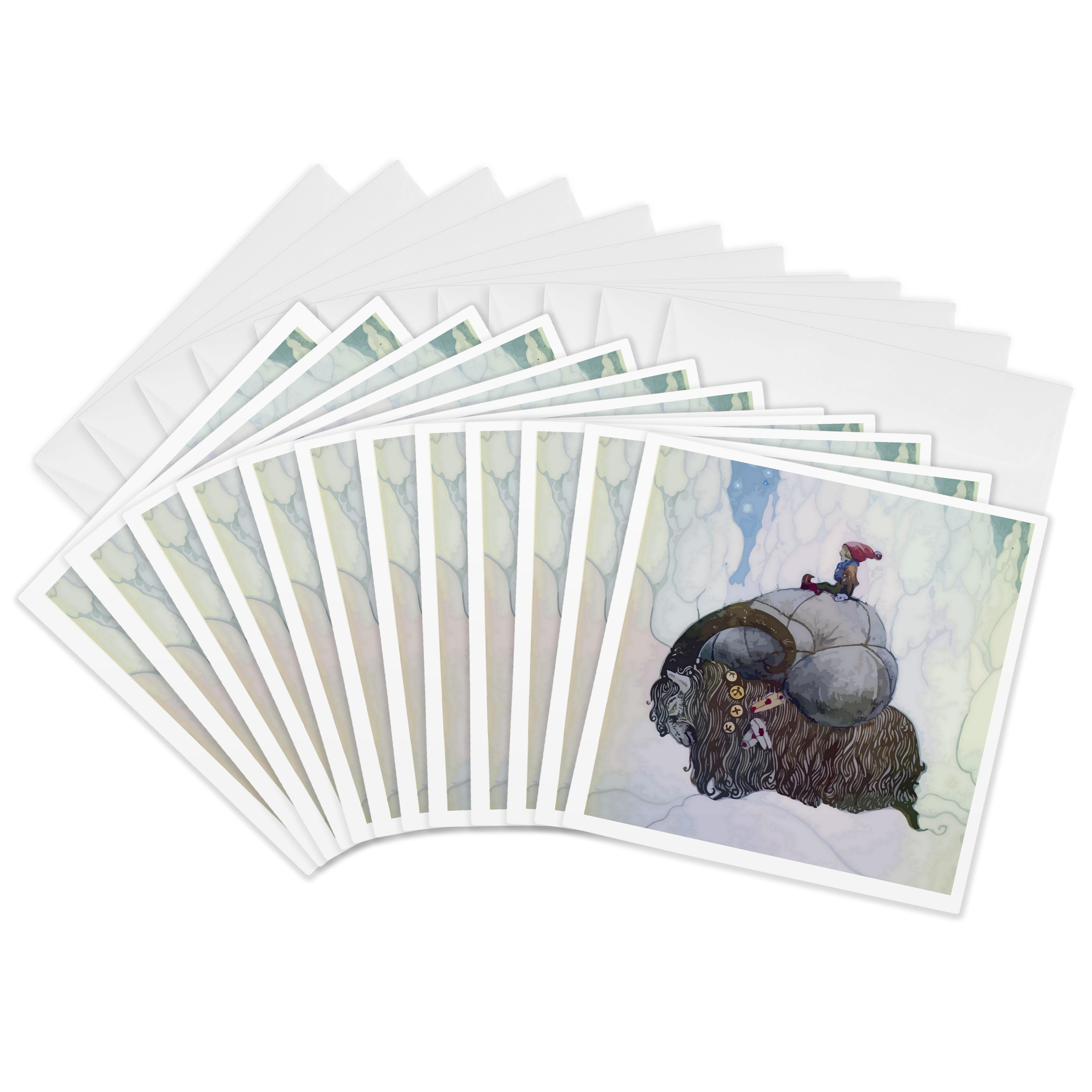 3drose, Julbocken the Yule Goat Being Ridden by a Child Vector, 12 ...