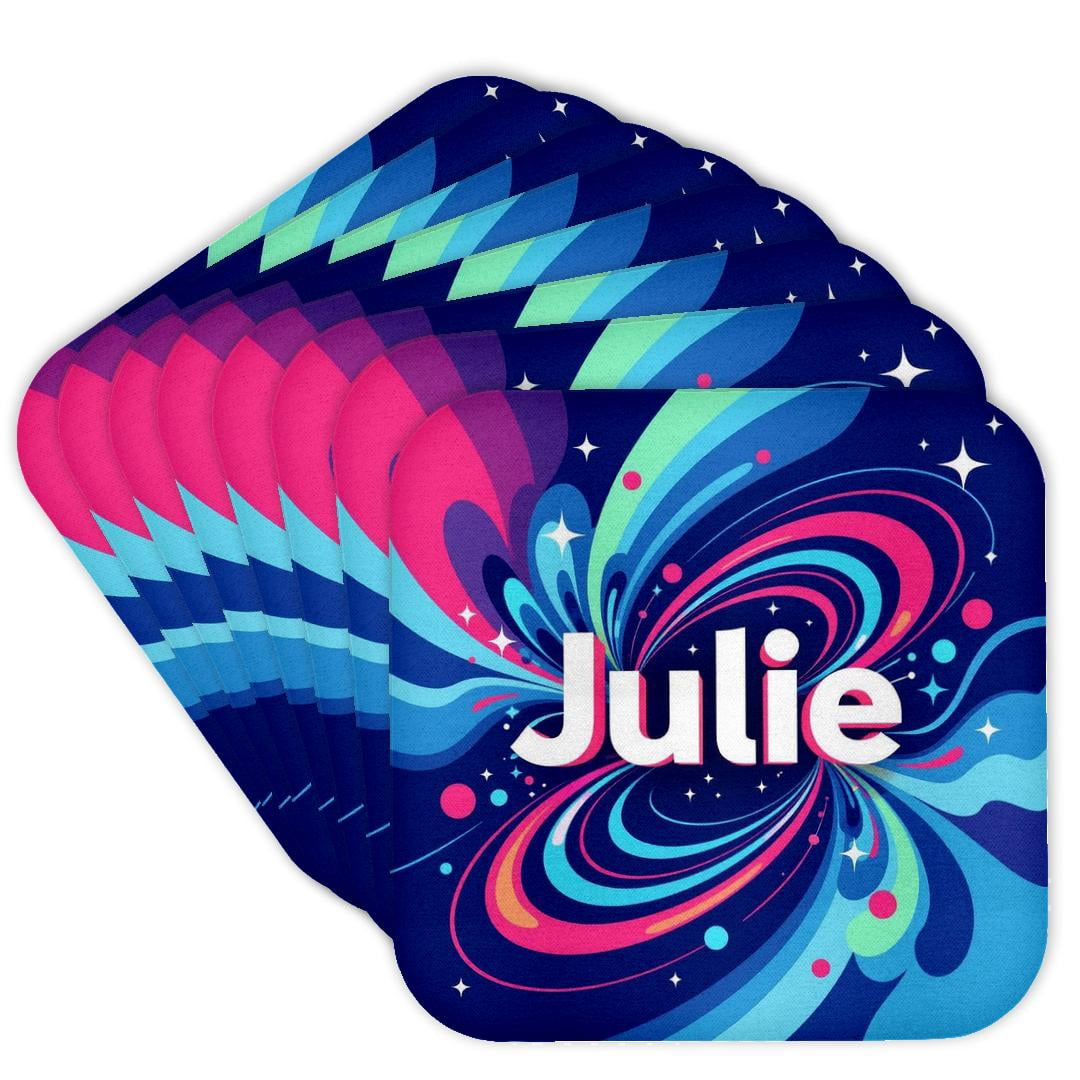 3drose, Julie Lady Name, Colorful Futuristic Space Art. Personal Gift ...