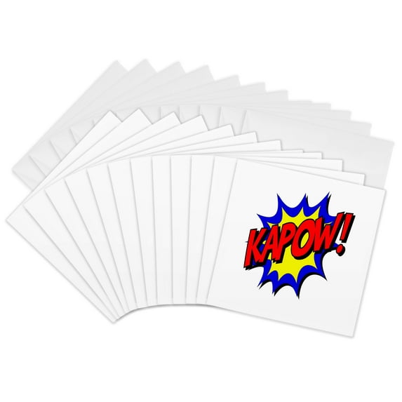 3drose, Kapow Superhero Fighting Punch Comic Strip Word 3drsmm, 12 ...