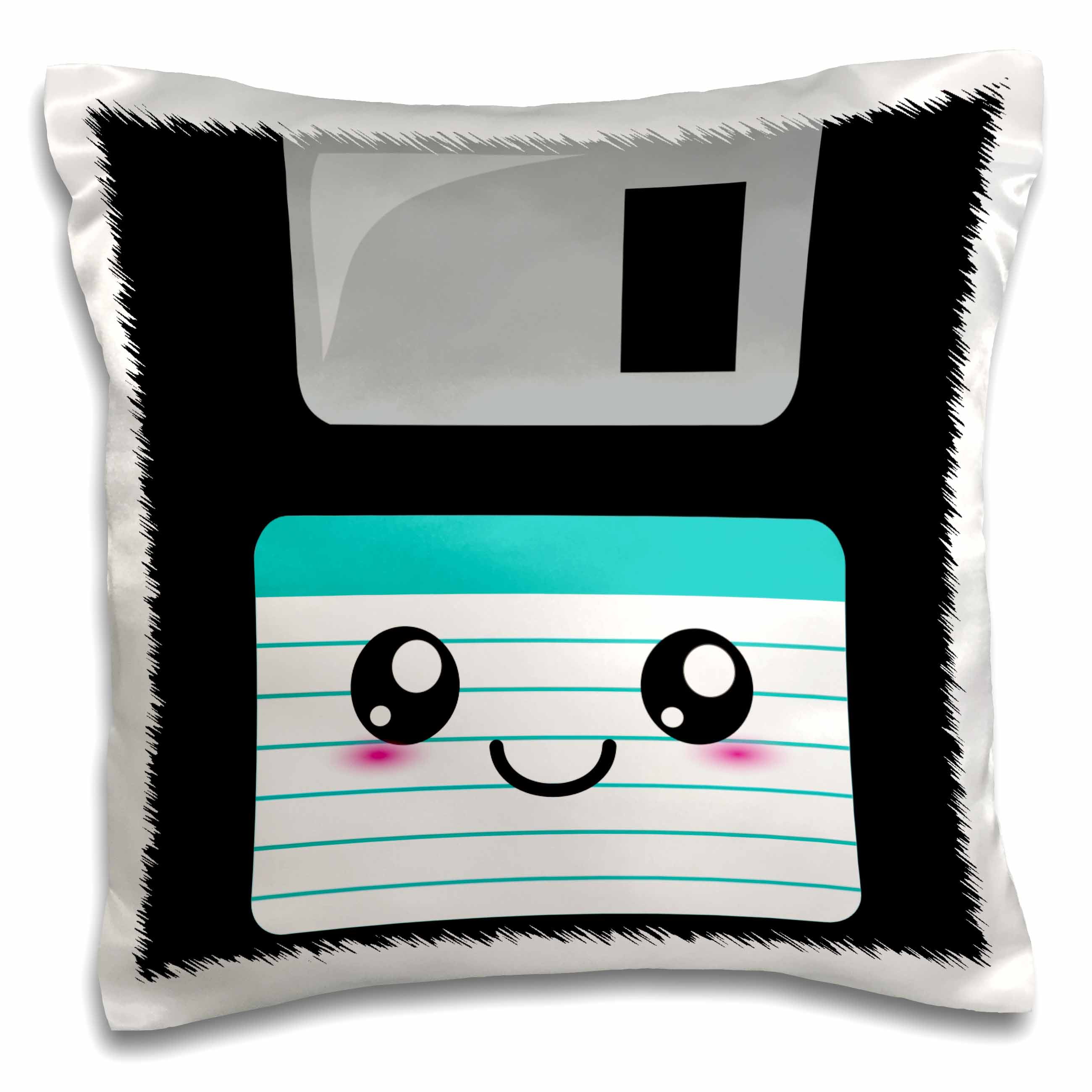 3drose, Kawaii Cute Happy Floppy Disk - Retro Computer Geek - Anime ...