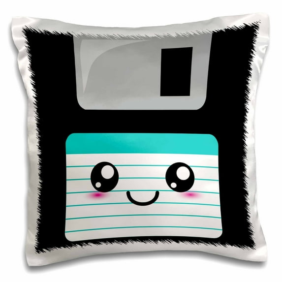 3drose, Kawaii Cute Happy Floppy Disk - Retro Computer Geek - Anime ...