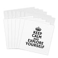 3drose, Keep Calm and Explore Yourself Typography - Self Discovery ...