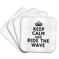 3drose, Keep Calm and Ride the Wave Typography - Surfing Quote with ...