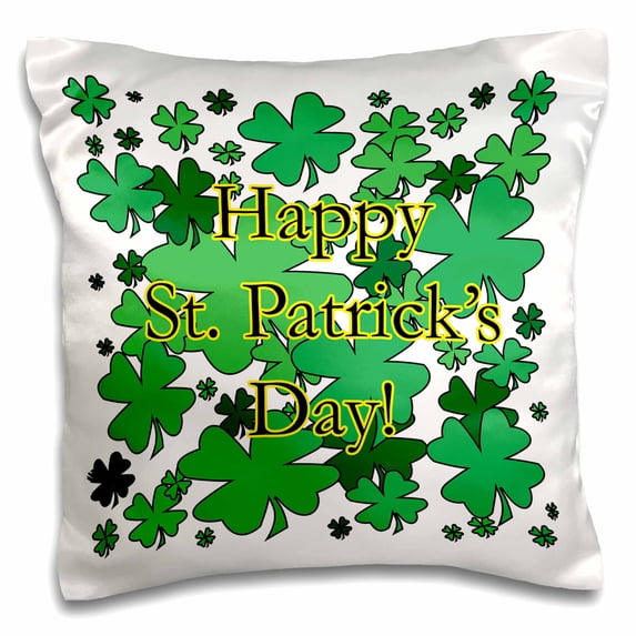 3drose, Keep Yourself Pinch Free on St Patricks Day, 16x16 inch Pillow ...