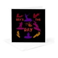 3drose, Kitesurfer Silhouette Pattern with Seas the Day Quote 80s Color ...