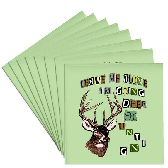 3drose, Leave Me Alone Going Deer Hunting, Outdoor Sport, 3drsmm, Set ...