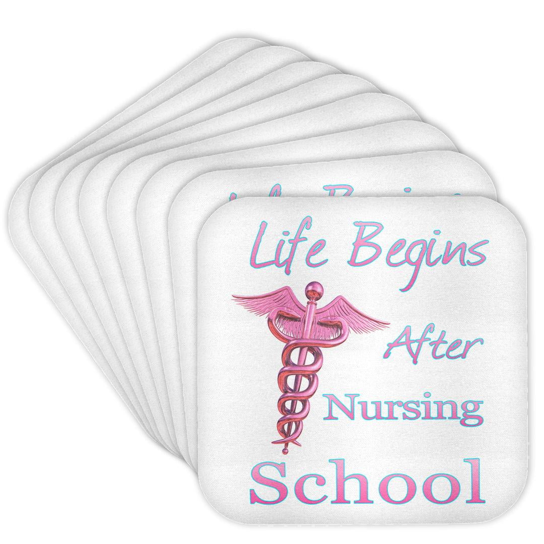 3drose, Life Begins After Nursing School Funny Nursing Gift for Nurse ...