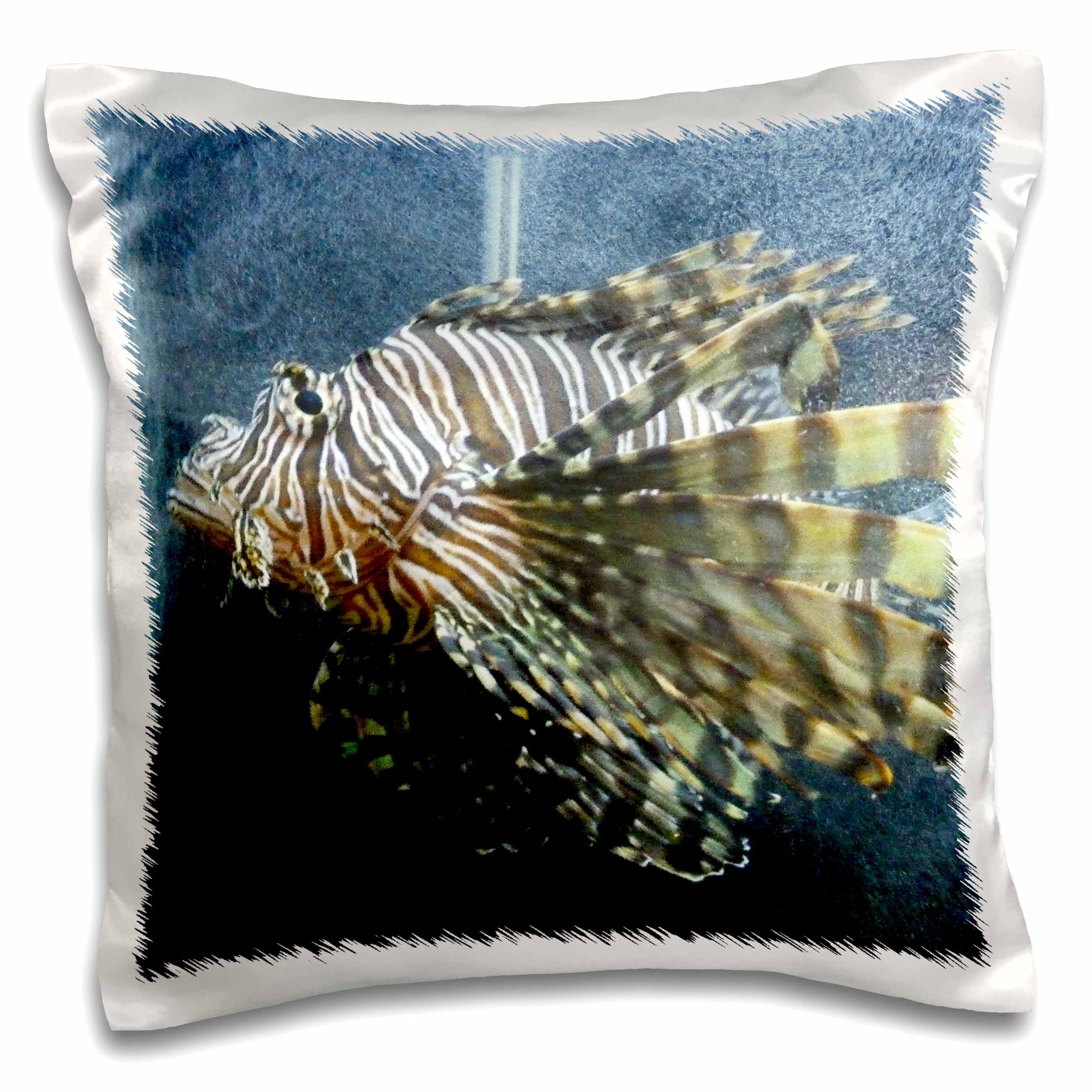3drose, Lion Fish, 16x16 inch Pillow Case - Walmart.com