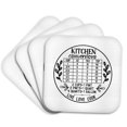 3drose, Live, Love, Cook. Kitchen Conversion Chart Inside a Round Frame ...