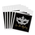 3drose, Live the Mystery - Inspirational Quote, 6 Greeting Cards with ...