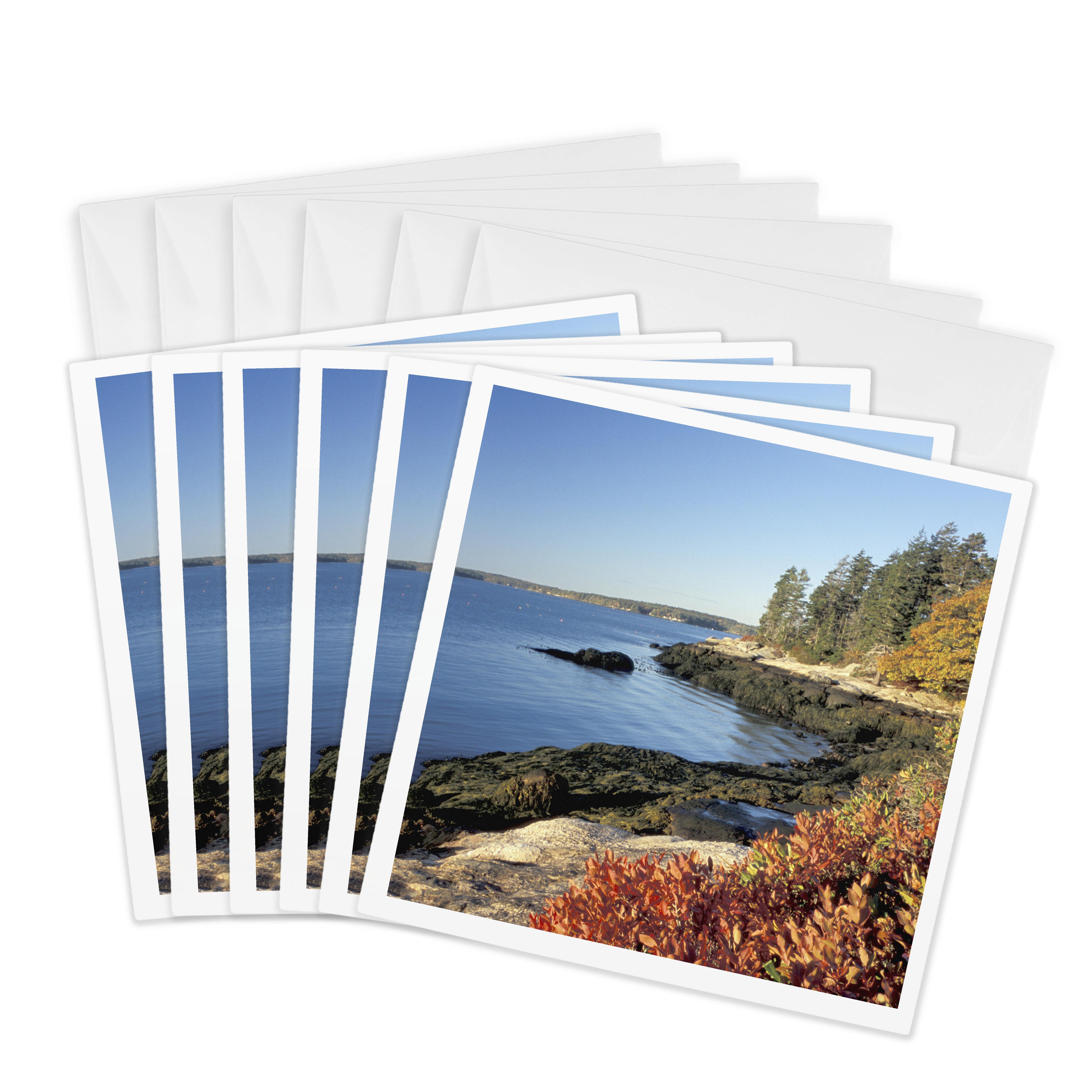 3drose, Maine, Barters Island, Boothbay, Fall - Us20 Jmo0748 - Jerry ...
