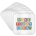 3drose, Make Today Great Colorful Text. Inspirational Family Friendly ...