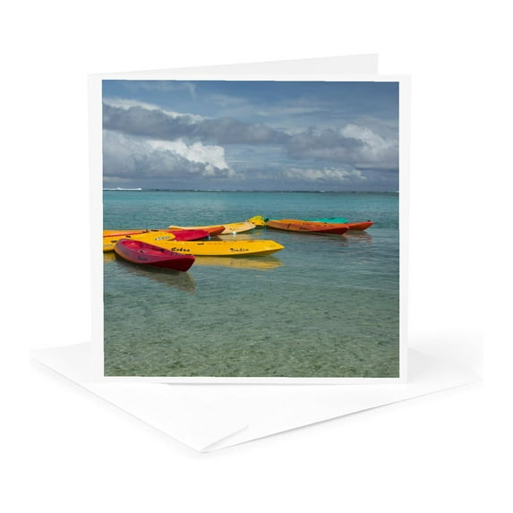 3drose, Mariana Islands, Tamuning. Colorful Boats Along Popular Ypao ...