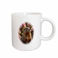 3drose, Marmot with Pink Rhododendron Background, 11oz Mug - Walmart.com