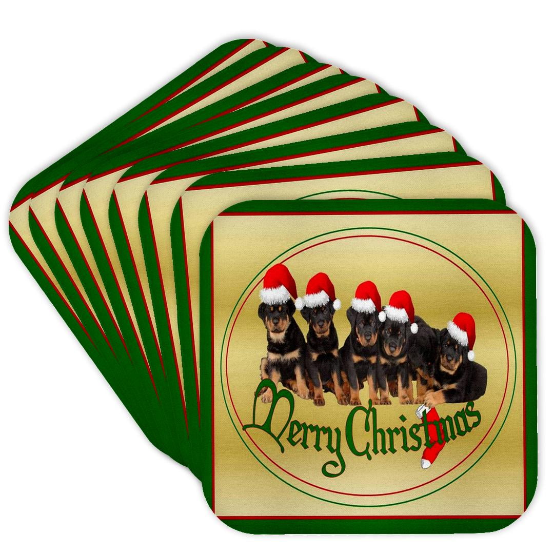 3drose, Merry Christmas - Rottweiler, Rottweilers, Rottie,rottie Owner ...