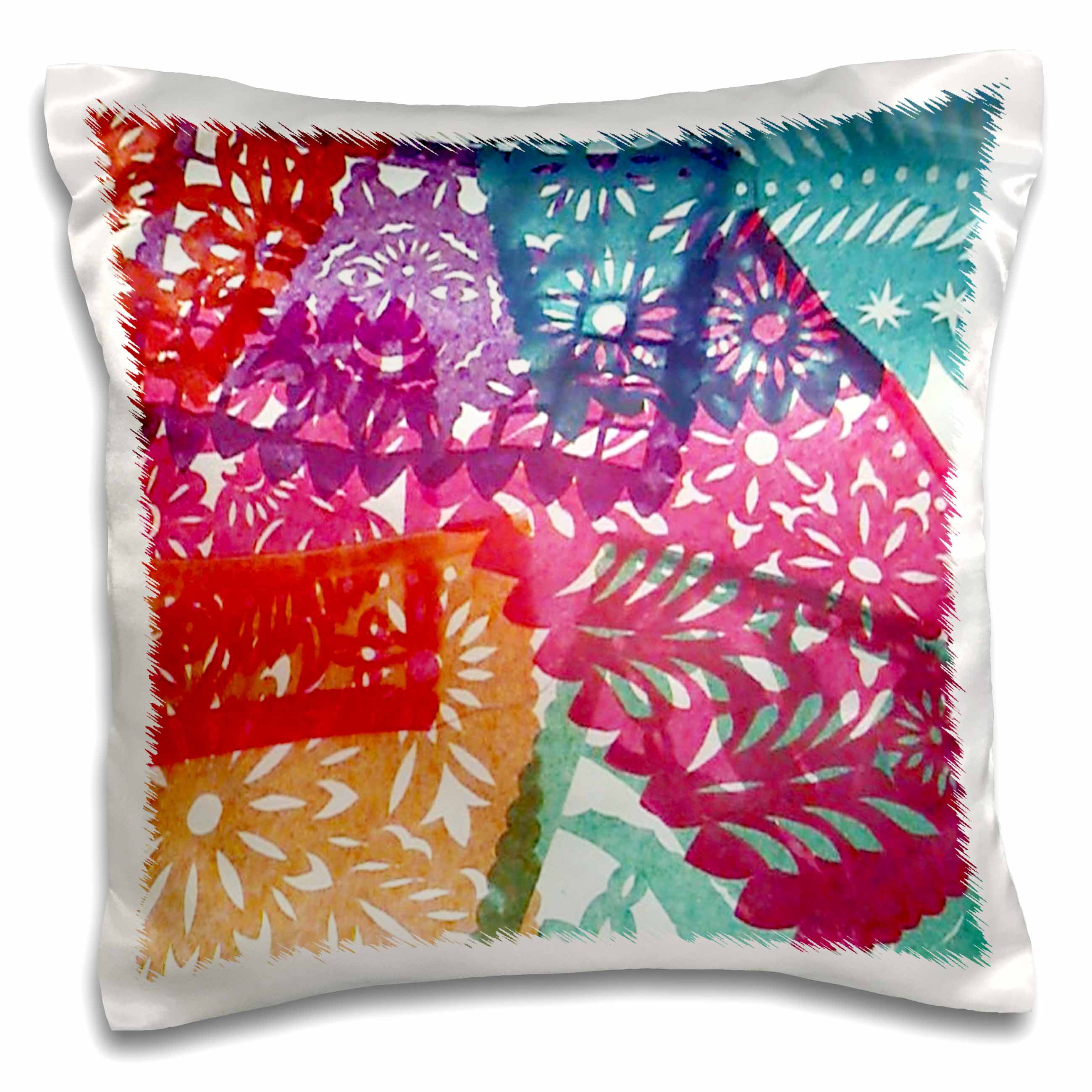 3drose, Mexican Punched Paper Art, 16x16 inch Pillow Case - Walmart.com