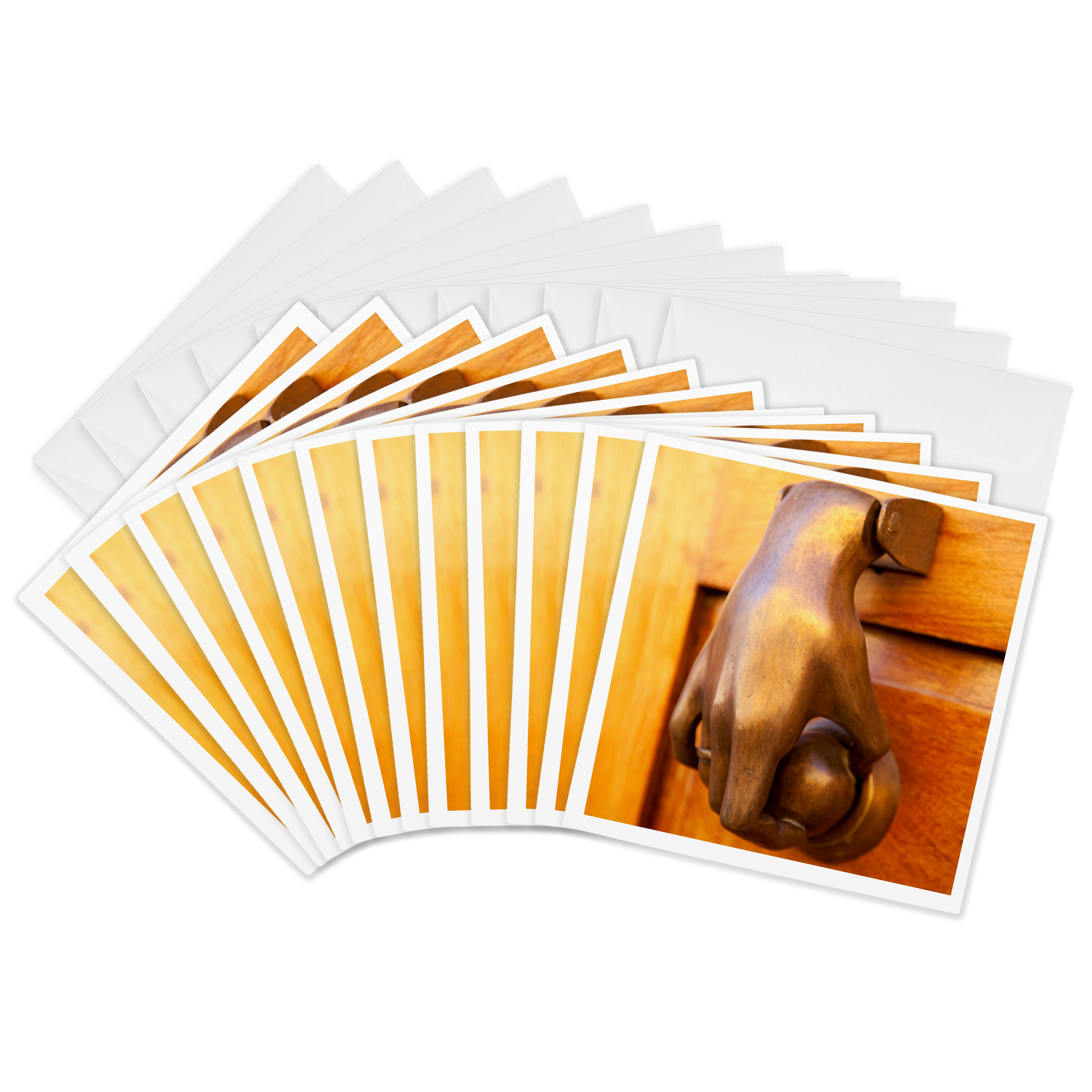 3drose, Mexico, San Miguel De Allende, Doorknocker, 12 Greeting Cards ...