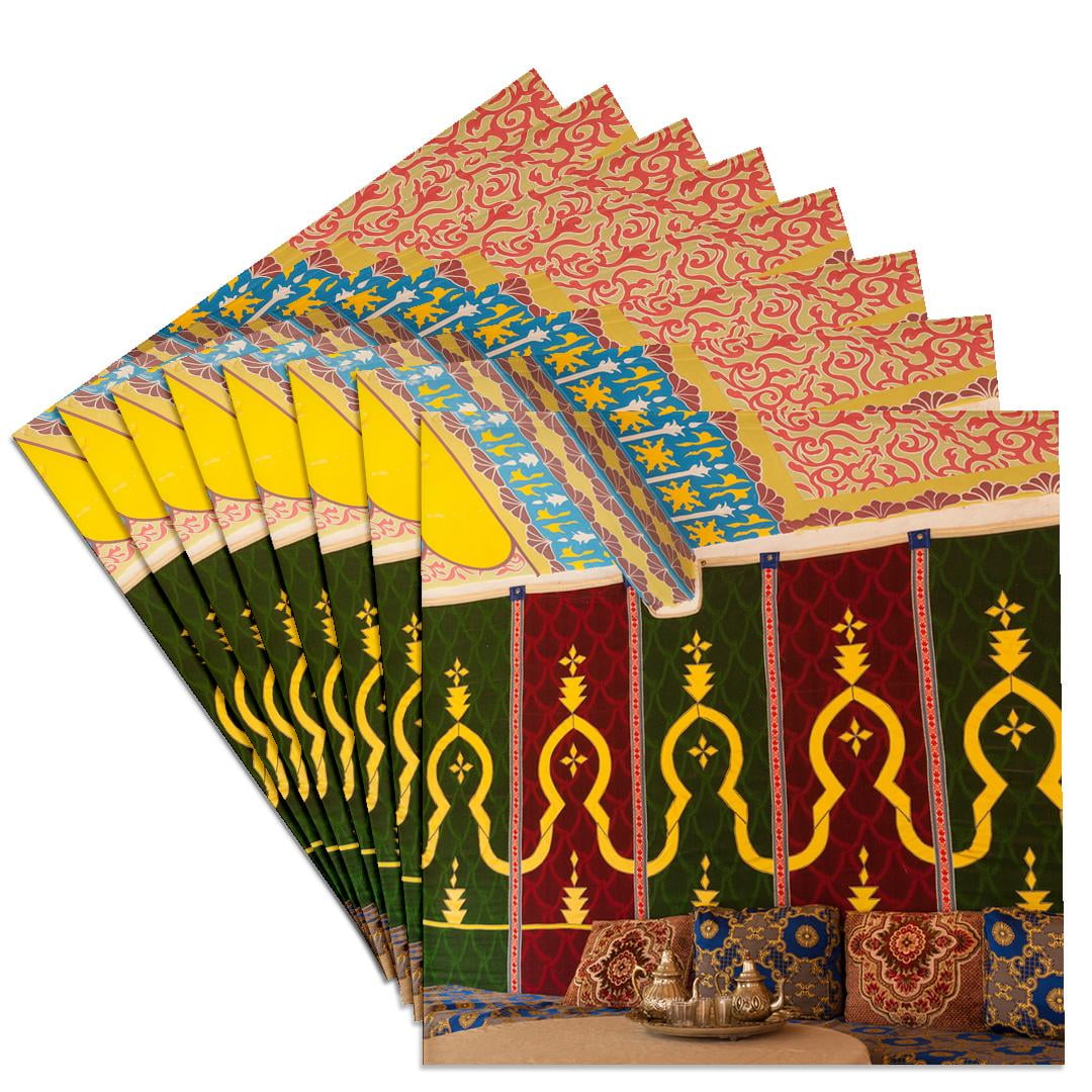 3drose, Morocco, Dades Gorge. Interior of a Traditionally Decorated Tea ...