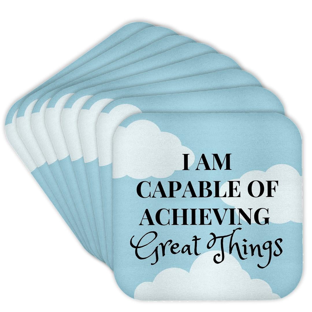 3drose, Motivational Quote of I Am Capable of Achieving Great Things ...