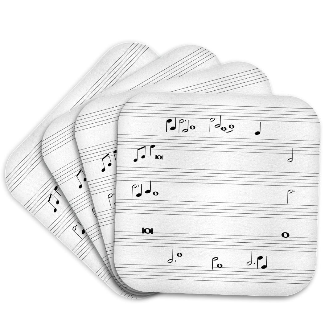 3drose, Music Notes Time Black and White Musical Notation Timing for ...