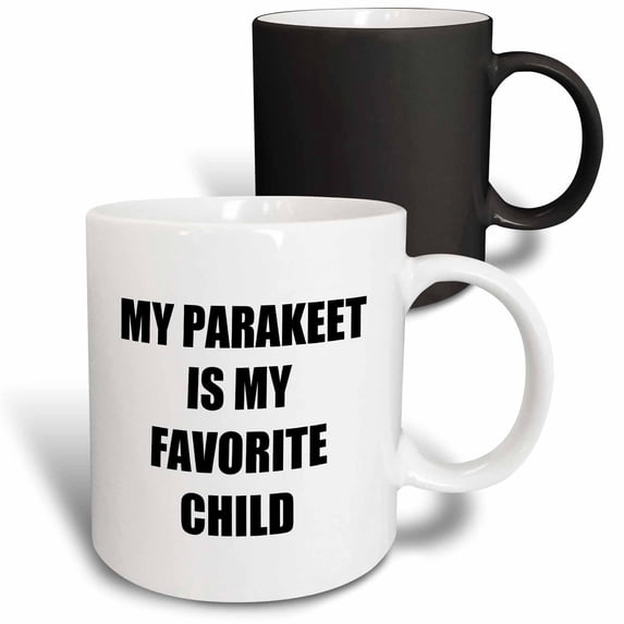 3drose, My Parakeet Is My Favorite Child Funny Pet Bird Mom Dad ...