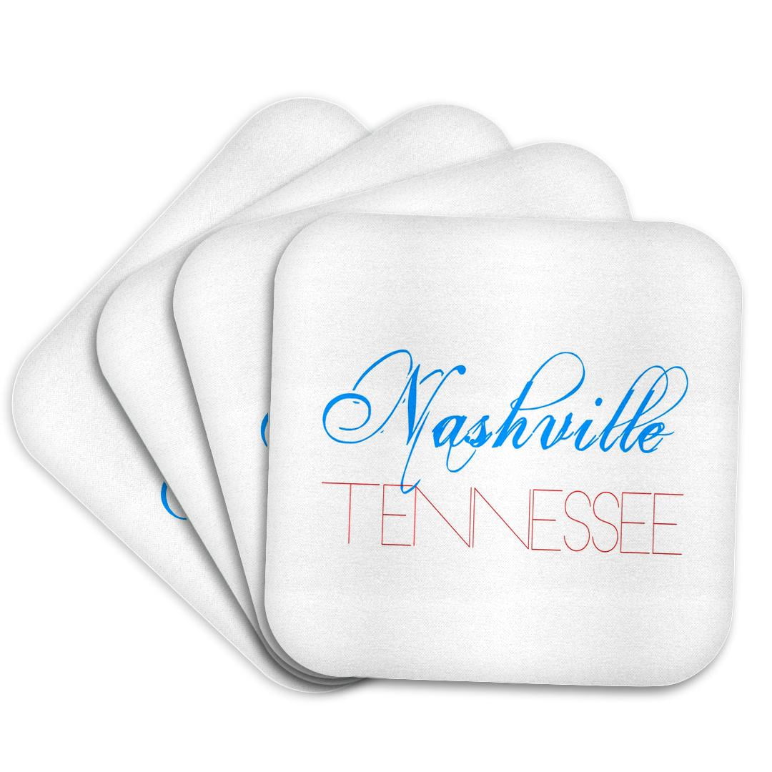 3drose, Nashville, Tennessee Patriotic, Decorative, Blue, Red Text on ...