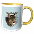 3drose, National Tabby Day Artistic Acrylic Painting Pet Portrait, 15oz ...