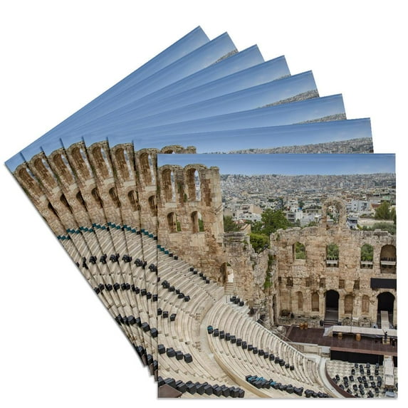 3drose, Odeon of Herodes Atticus, Acropolis of Athens City, Greece ...